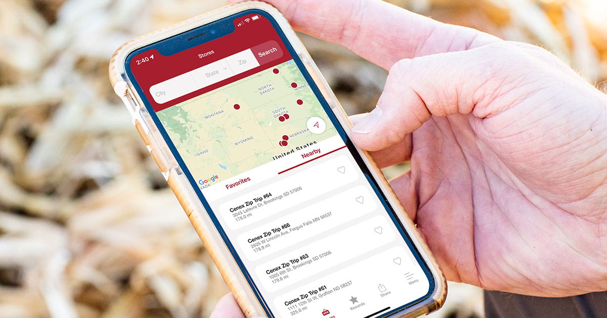 Download the app | Cenex Zip Trip